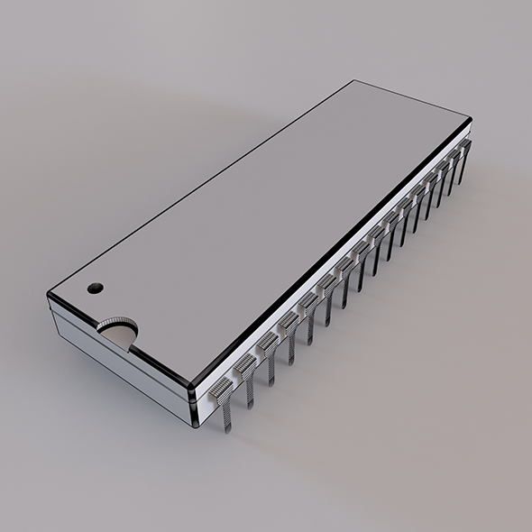 IC - TTL series 32-pin by 3dmcube | 3DOcean