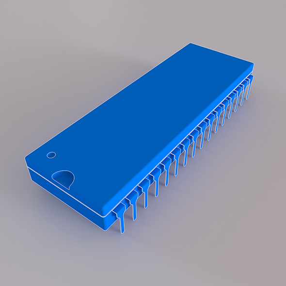 IC - TTL series 32-pin by 3dmcube | 3DOcean