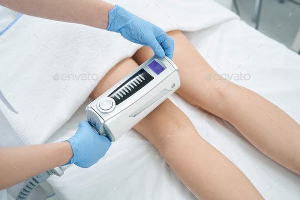 Endosphere device during work on customet hips Stock Photo by svitlanah