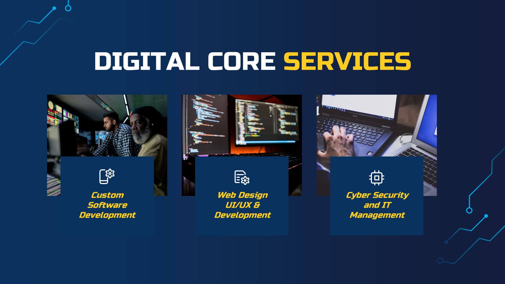 GAPTECH - IT Solution & Technology Powerpoint Template, Presentation ...