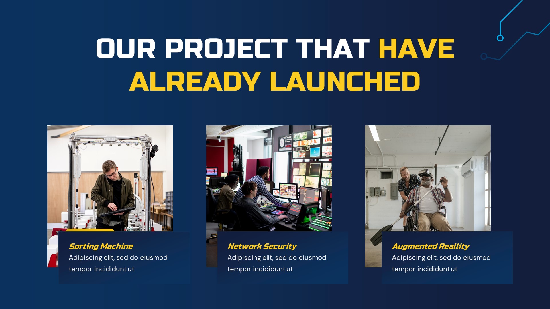 GAPTECH - IT Solution & Technology Powerpoint Template, Presentation ...