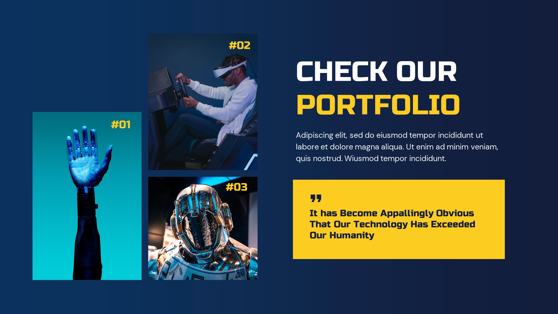 GAPTECH - IT Solution & Technology Powerpoint Template, Presentation ...