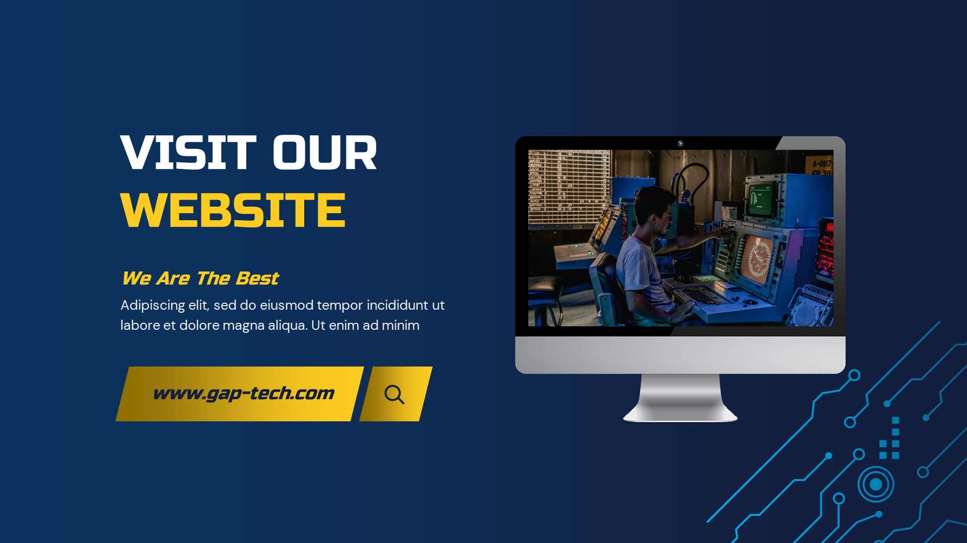 GAPTECH - IT Solution & Technology Powerpoint Template, Presentation ...