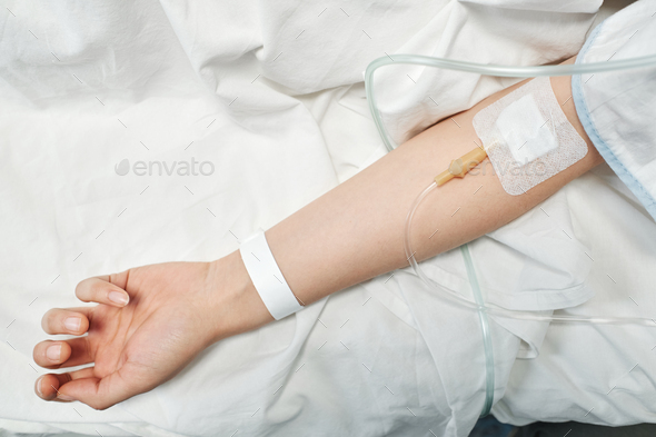 Arm Of Patient In Hospital Stock Photo by Media_photos | PhotoDune