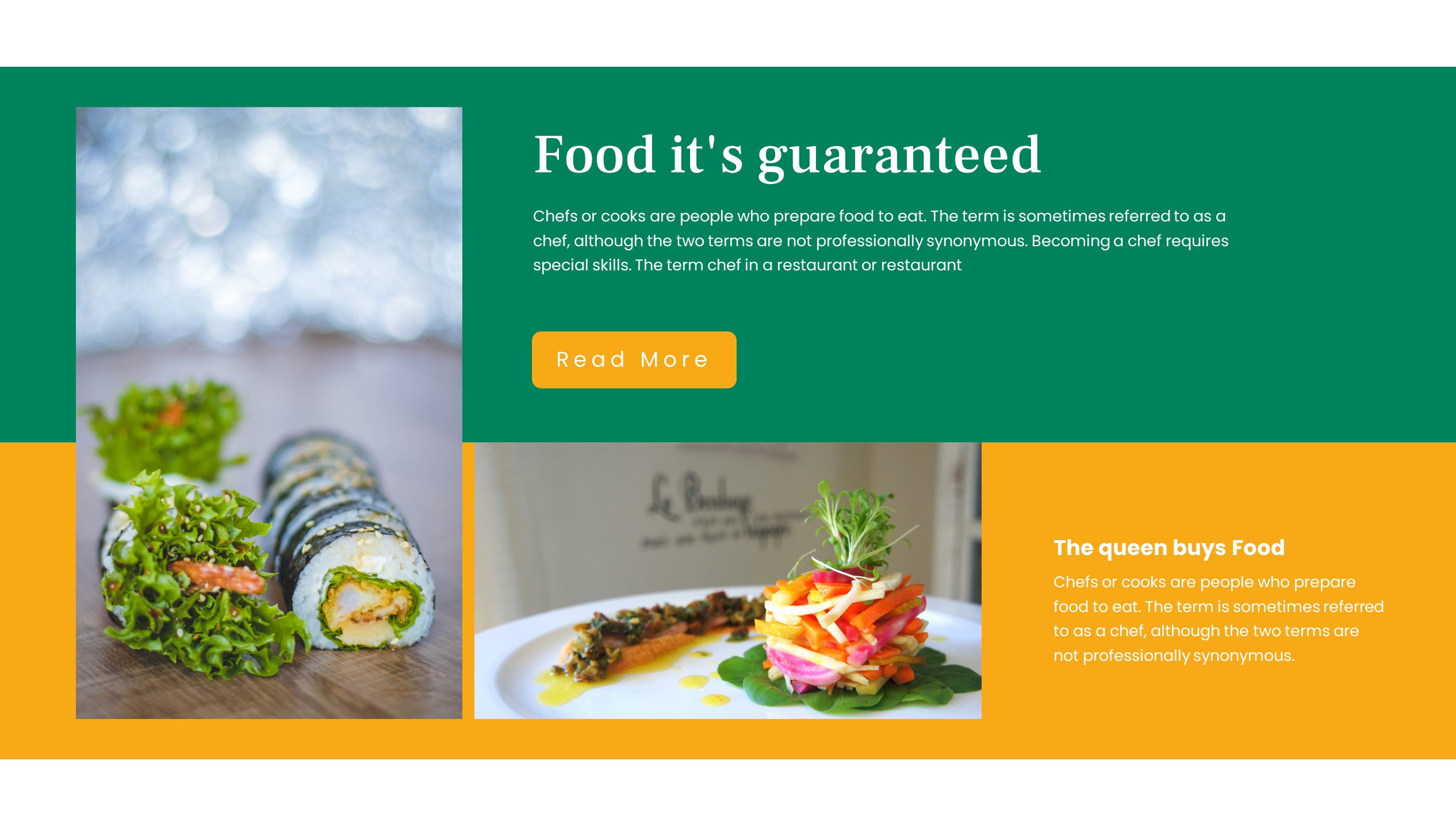 Creative Cooking Business PowerPoint Template, Presentation Templates