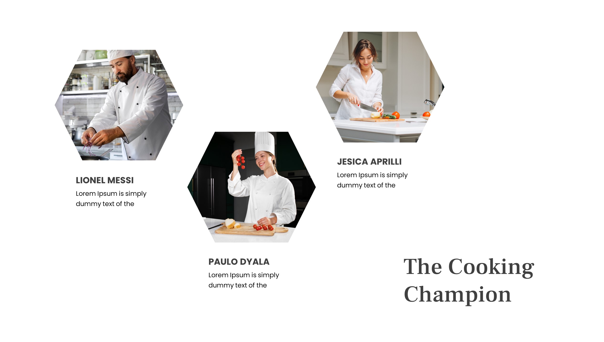 Creative Cooking Business PowerPoint Template, Presentation Templates