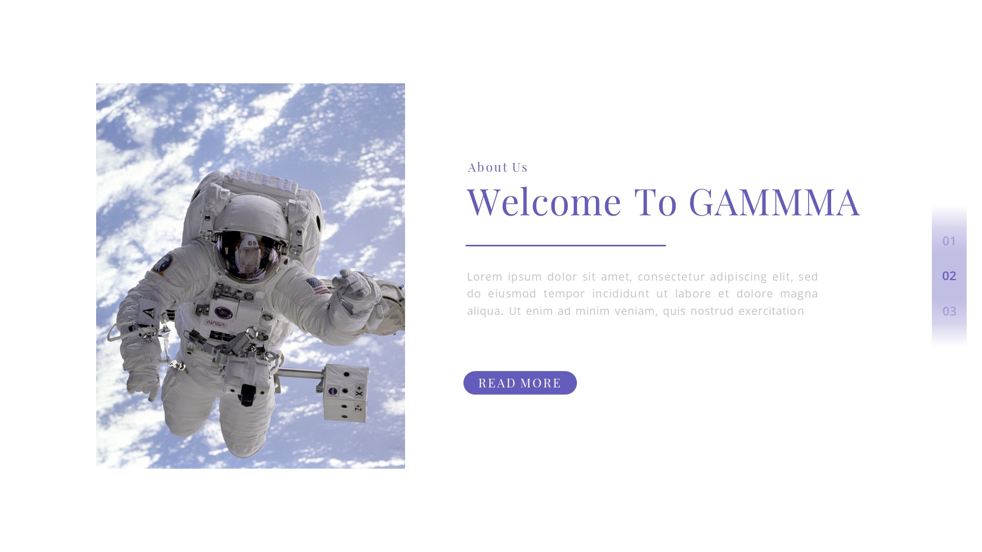 Gamma – Space Powerpoint Template, Presentation Templates | GraphicRiver