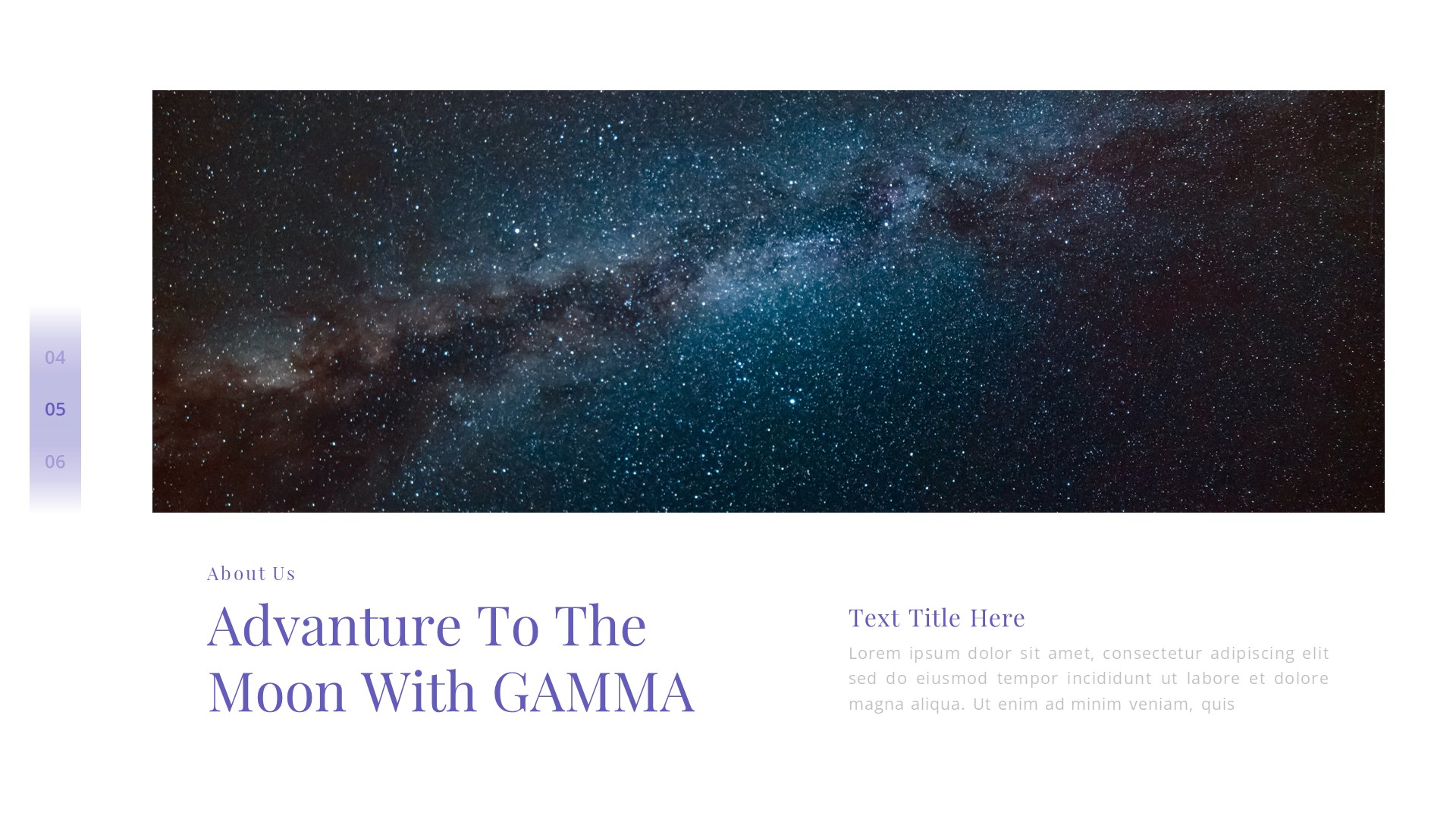 Gamma – Space Powerpoint Template, Presentation Templates | GraphicRiver