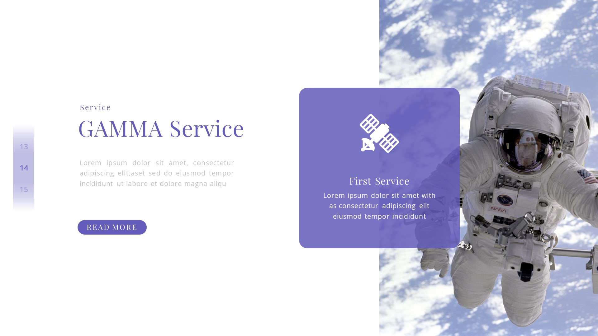 Gamma – Space Powerpoint Template, Presentation Templates | GraphicRiver