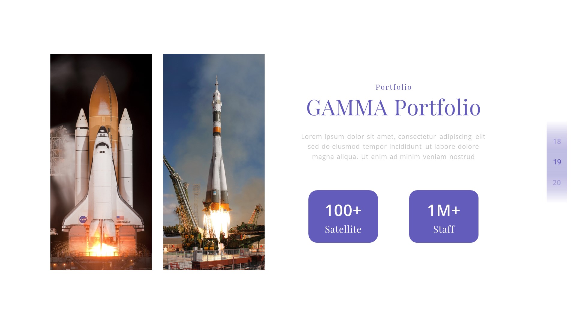 Gamma – Space Powerpoint Template, Presentation Templates | GraphicRiver