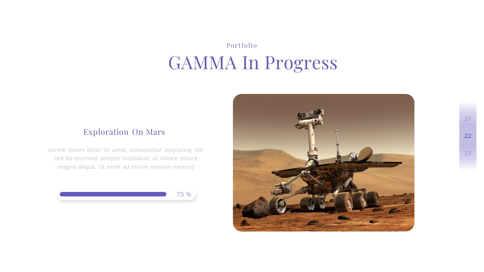Gamma – Space Powerpoint Template, Presentation Templates | GraphicRiver