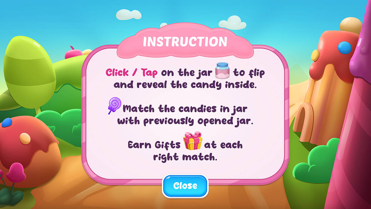 Pulpy Candy Rush - Memory Flip Arcade Game (Construct) by mazaplabs