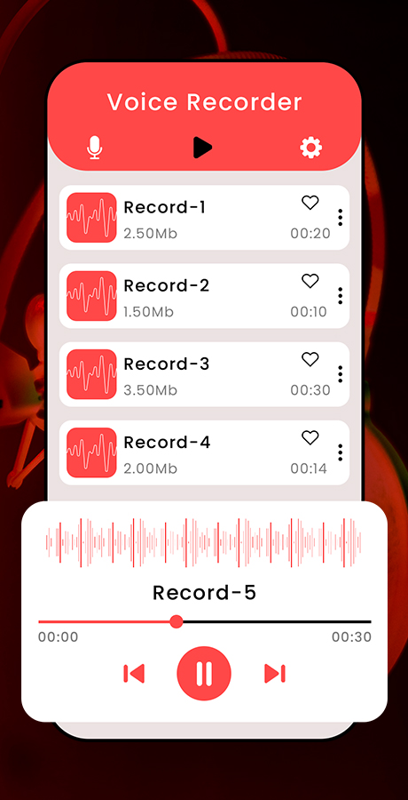 Echo Voice Recorder - Voice Recording - Voice Memos - Easy Voice ...