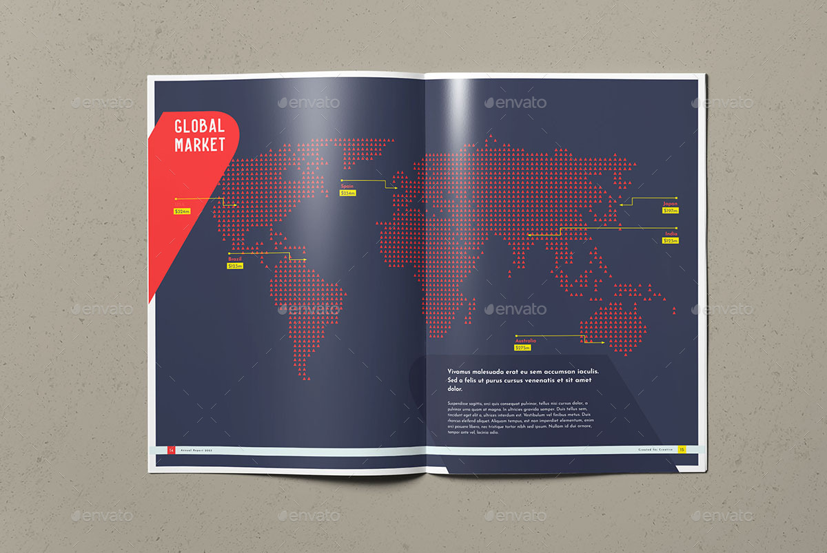 Annual Report 2023, Print Templates | GraphicRiver