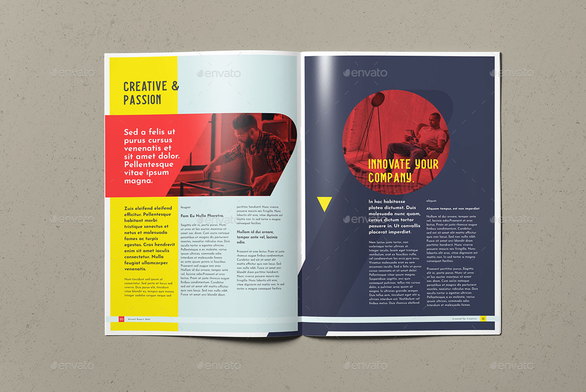 Annual Report 2023, Print Templates | GraphicRiver