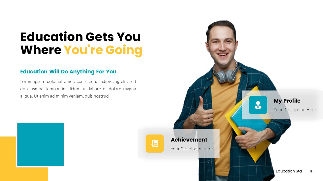 Education Tech PowerPoint Template, Presentation Templates | GraphicRiver