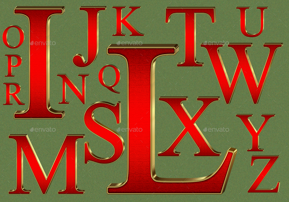 Valentines Day Letters, Graphics | GraphicRiver