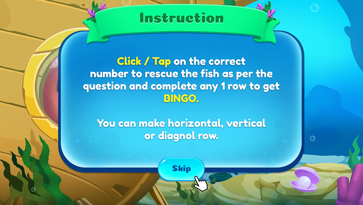 Rescue Me - Math Bingo Arcade Game (Construct) by mazaplabs | CodeCanyon