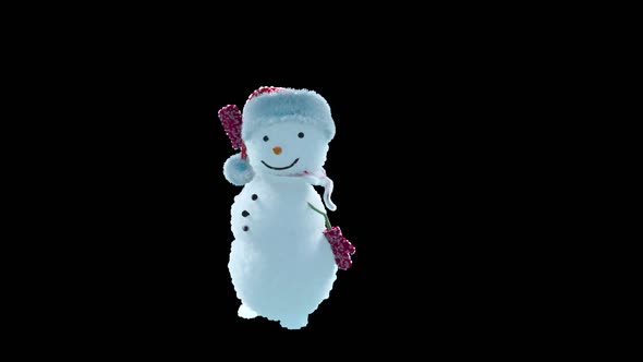 60 Snowman Dancing HD, Motion Graphics | VideoHive