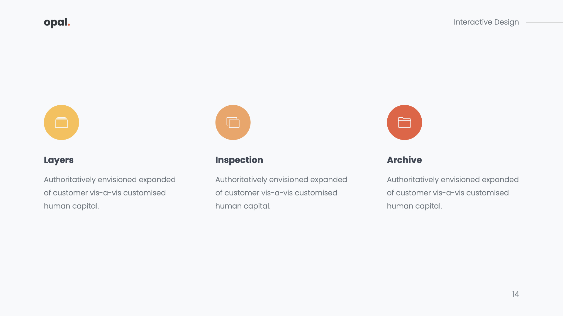 OPAL Creative Presentation Template (Keynote), Presentation Templates