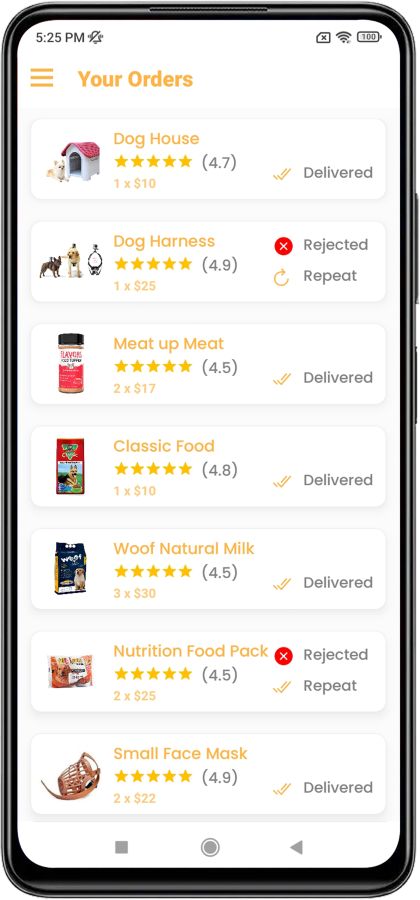 Pets Care - Pet Products | Pets Care React Native iOS/Android App ...