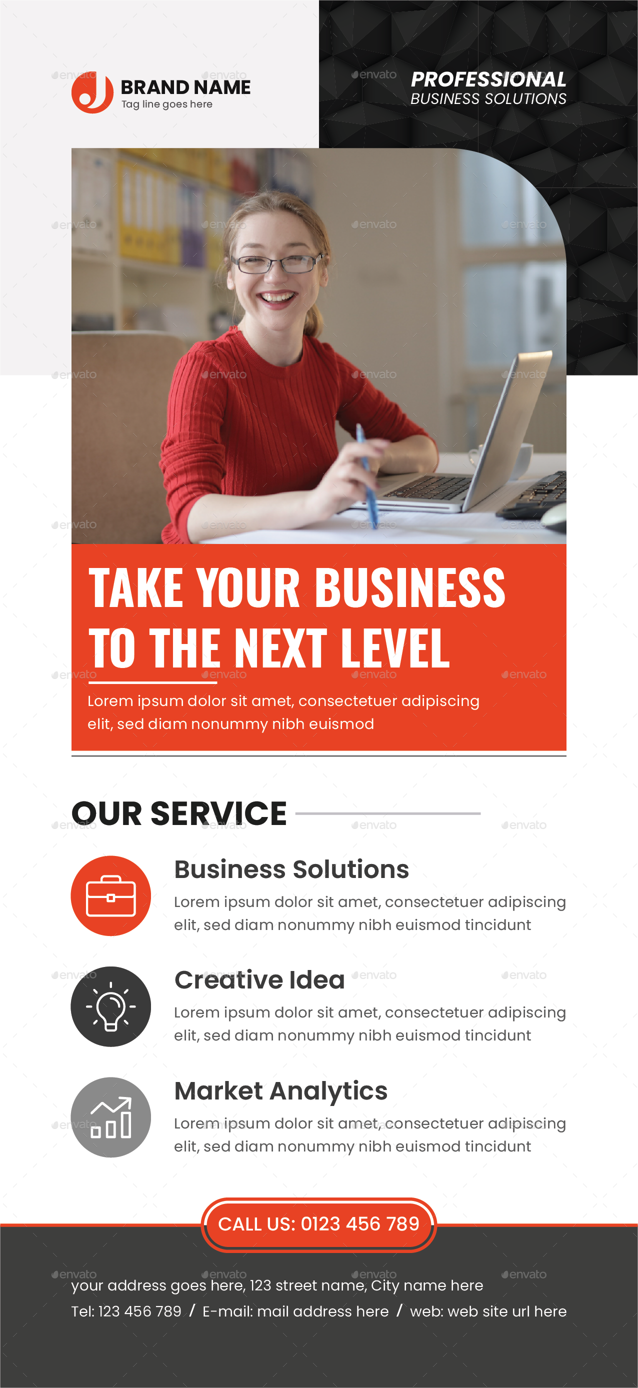 Dl/ Rack Card, Print Templates | GraphicRiver