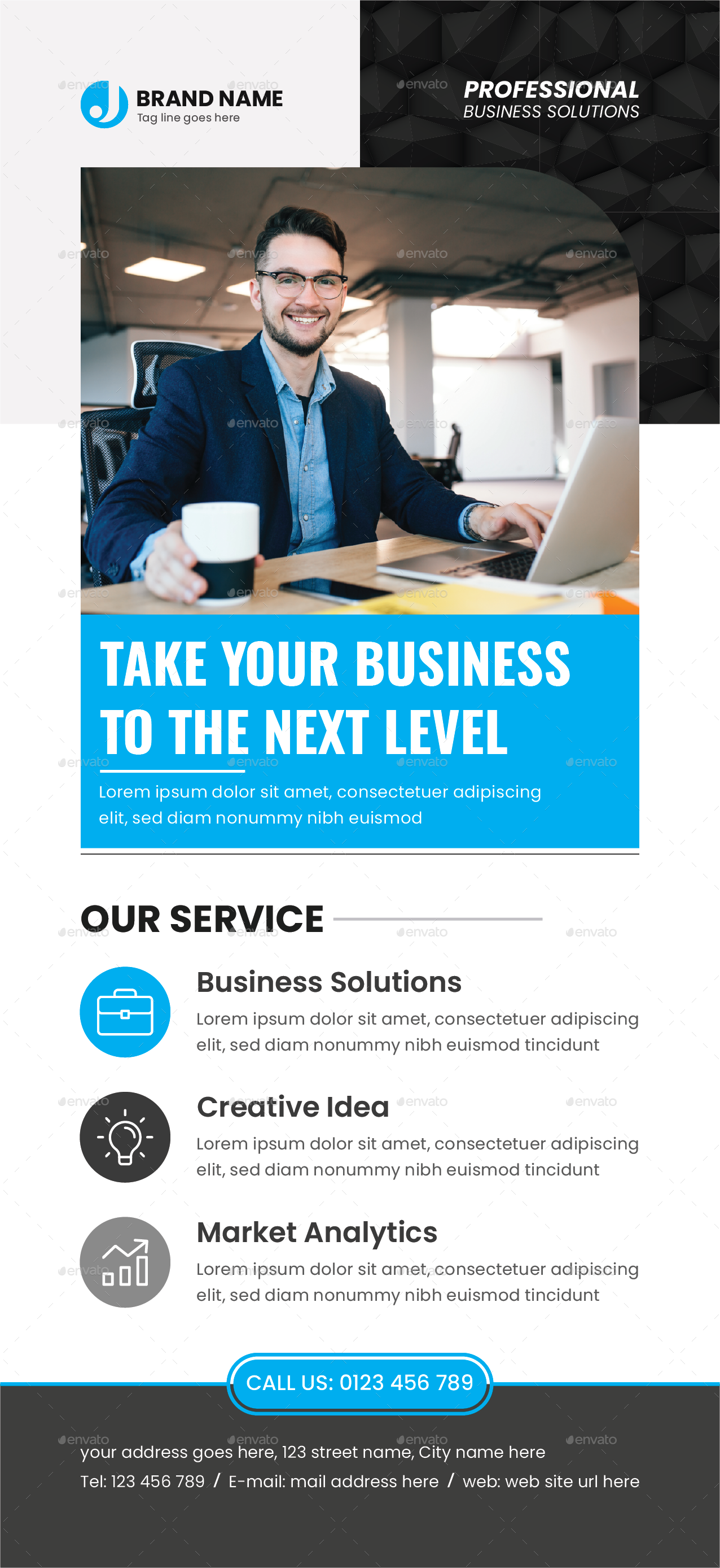 Dl/ Rack Card, Print Templates | GraphicRiver