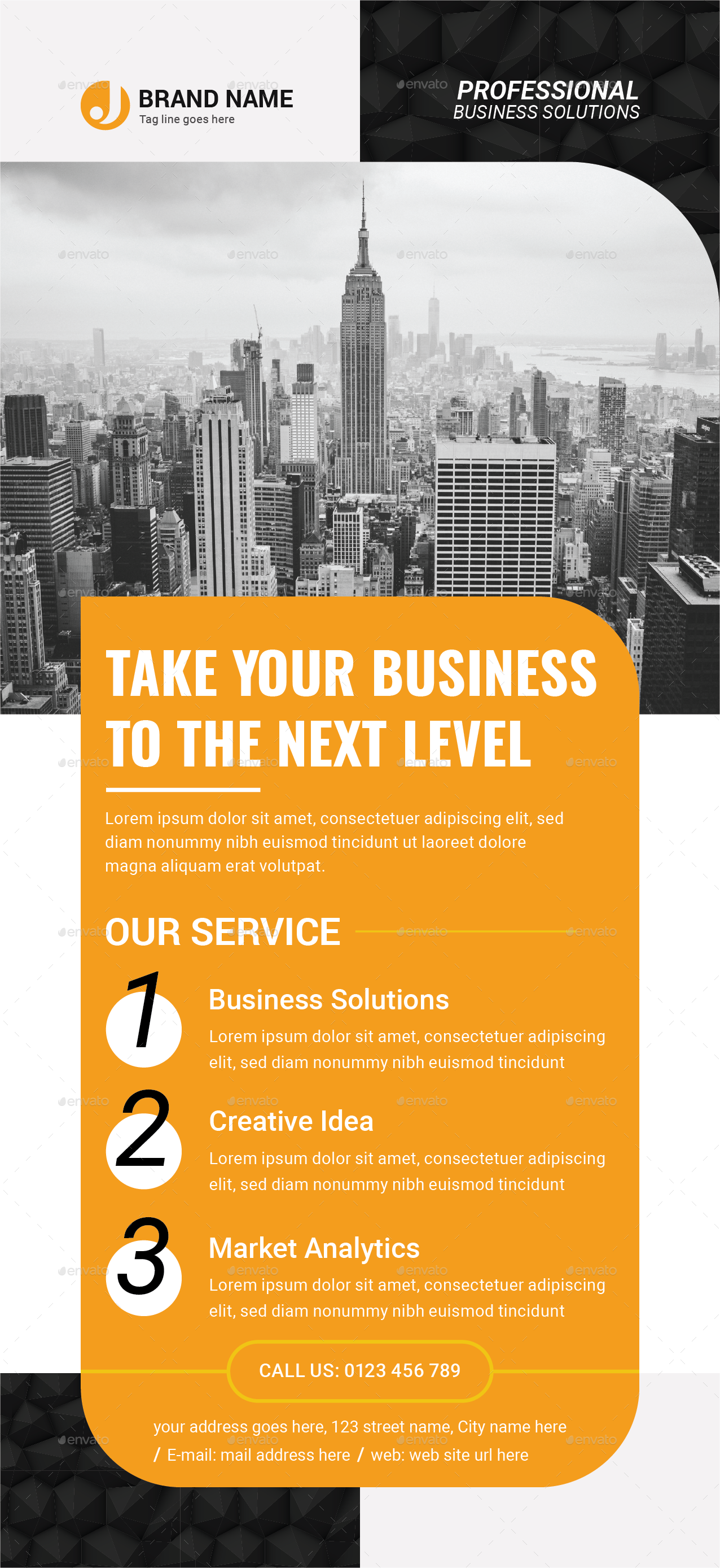 Dl/ Rack Card, Print Templates | GraphicRiver