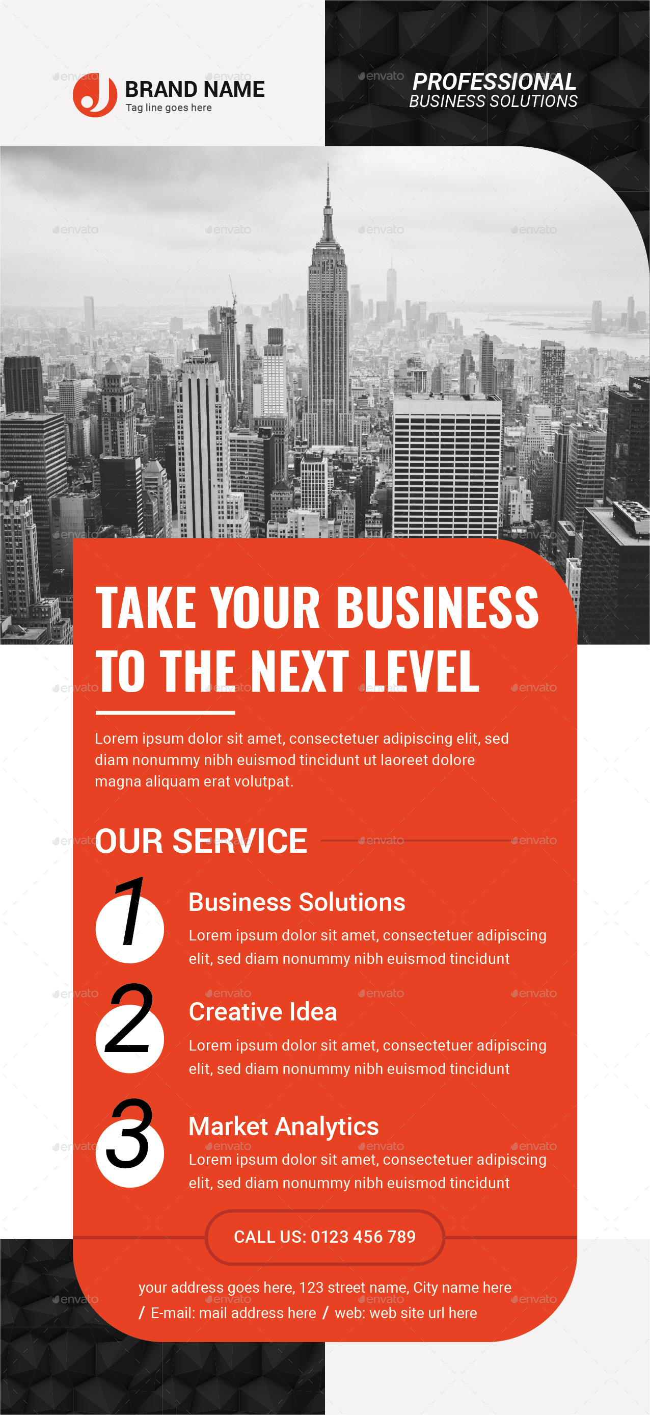 Dl/ Rack Card, Print Templates | GraphicRiver