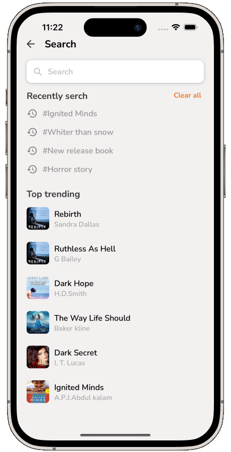 Ebooks Reader and Audiobooks Listen App template in iOS Swift ...