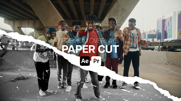 Premium Overlays Paper Cut, After Effects Project Files | VideoHive