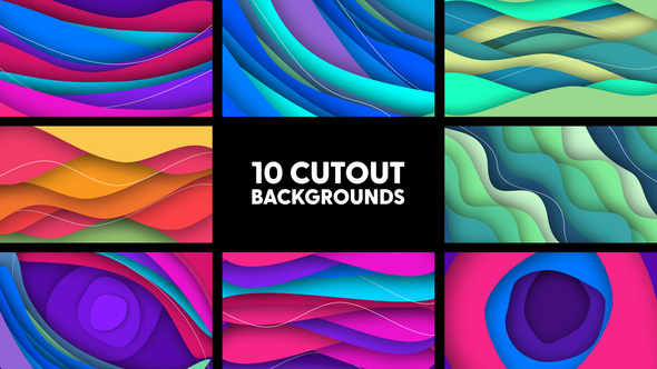 Cutout Backgrounds, After Effects Project Files | VideoHive