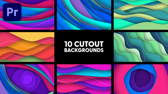 Cutout Backgrounds, Premiere Pro Templates | VideoHive