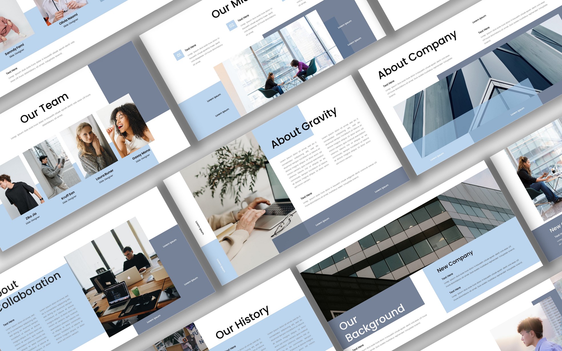 Gravity PowerPoint Presentation Template, Presentation Templates ...