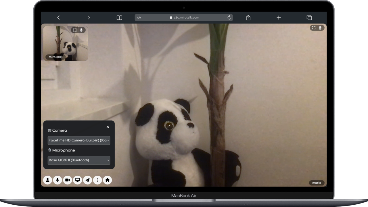 MiroTalk C2C: Cam2Cam Live Chat with Video, Screen Sharing & WebRTC by ...