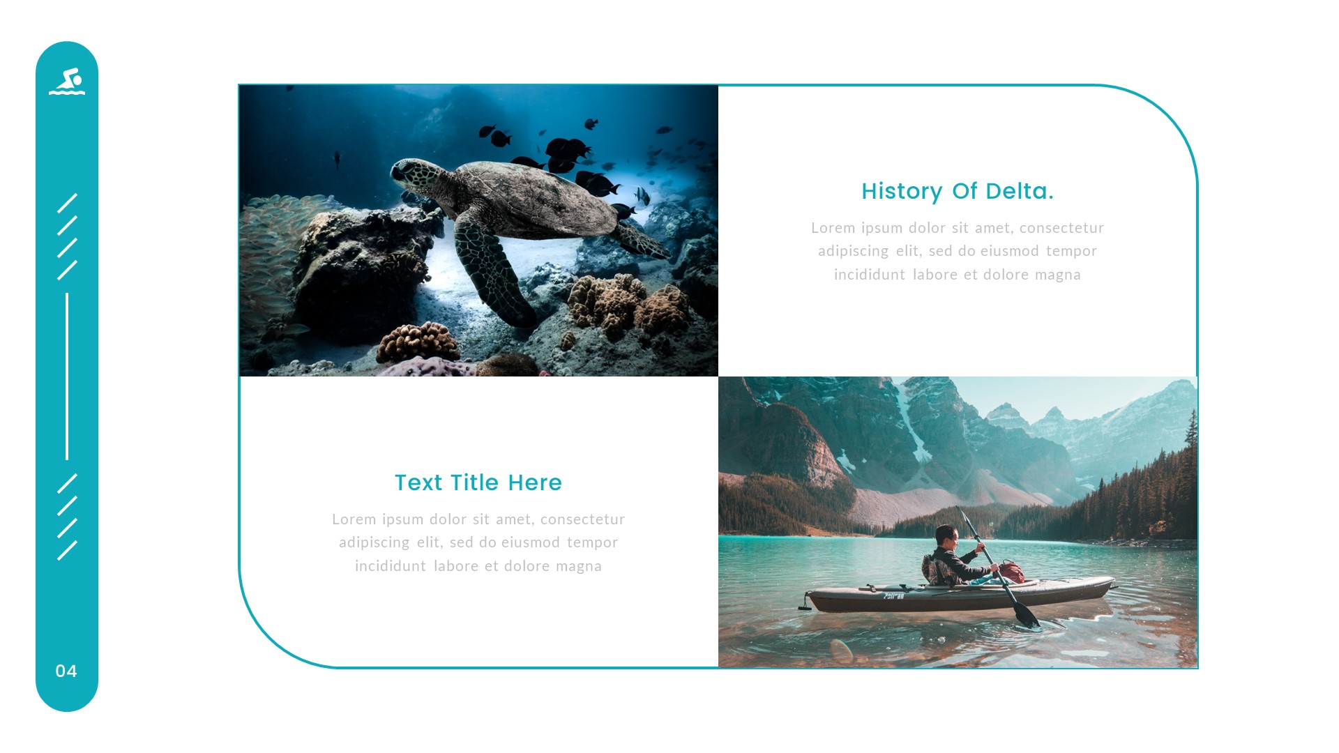 Delta - Ocean And Sea Presentation Keynote Template, Presentation Templates