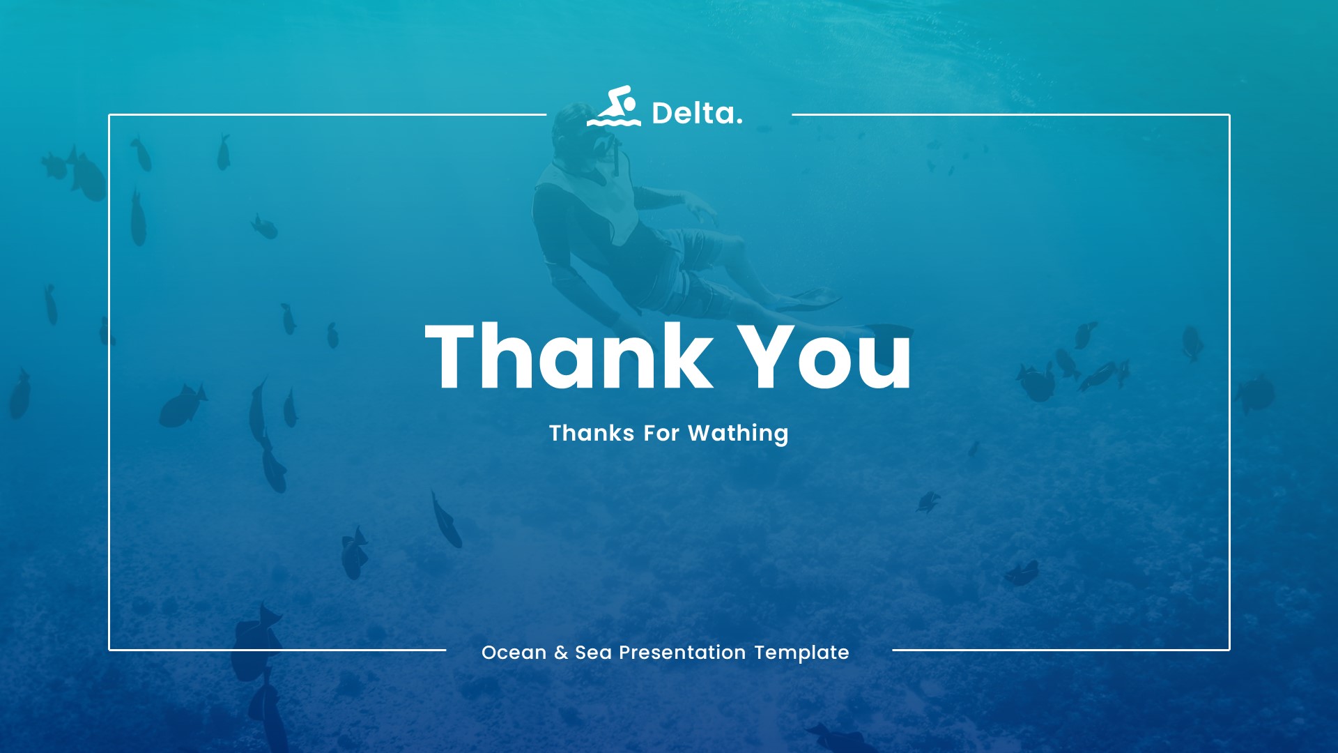 Delta - Ocean And Sea Presentation Keynote Template, Presentation Templates