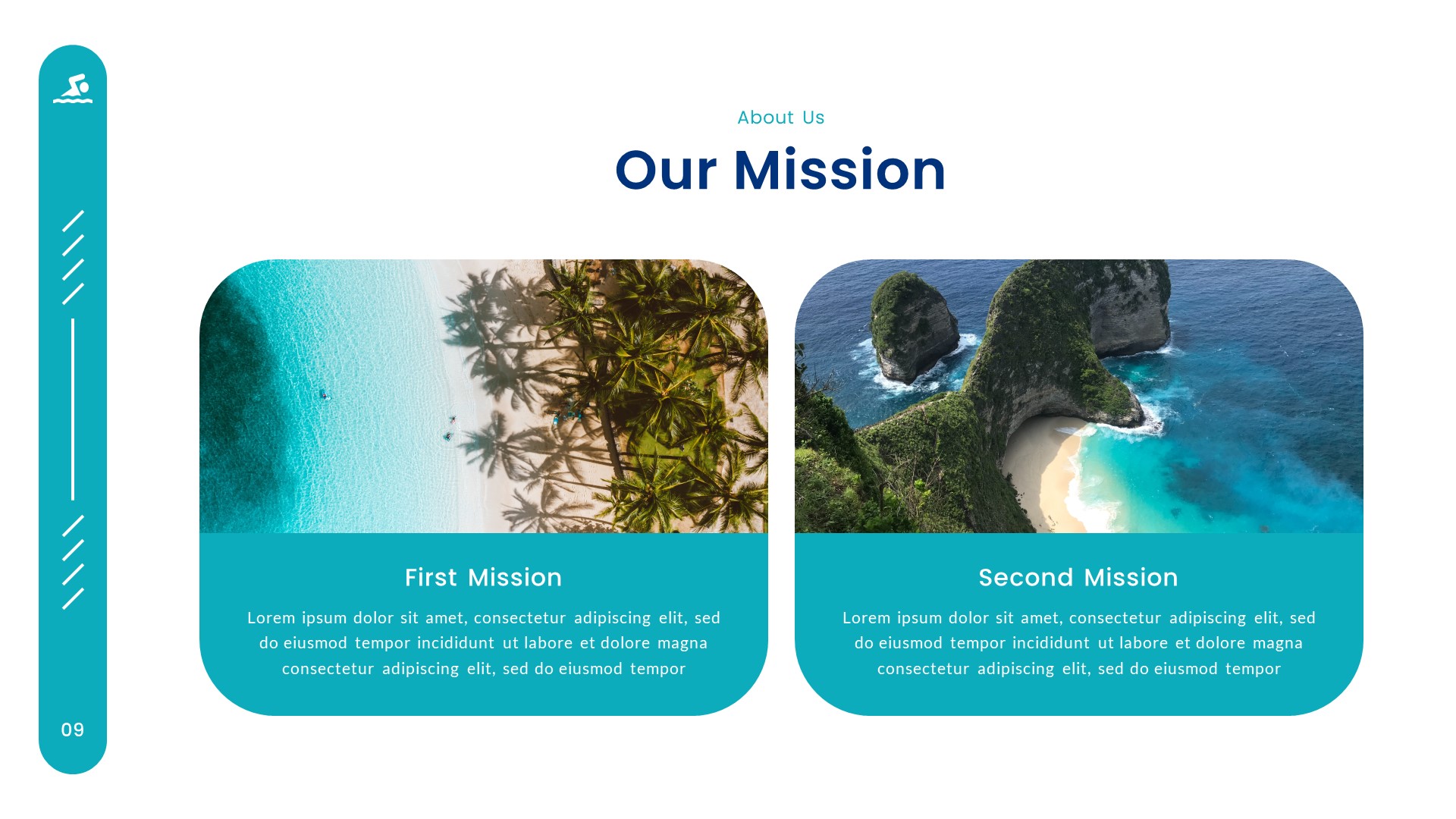 Delta - Ocean And Sea Presentation PowerPoint Template, Presentation ...