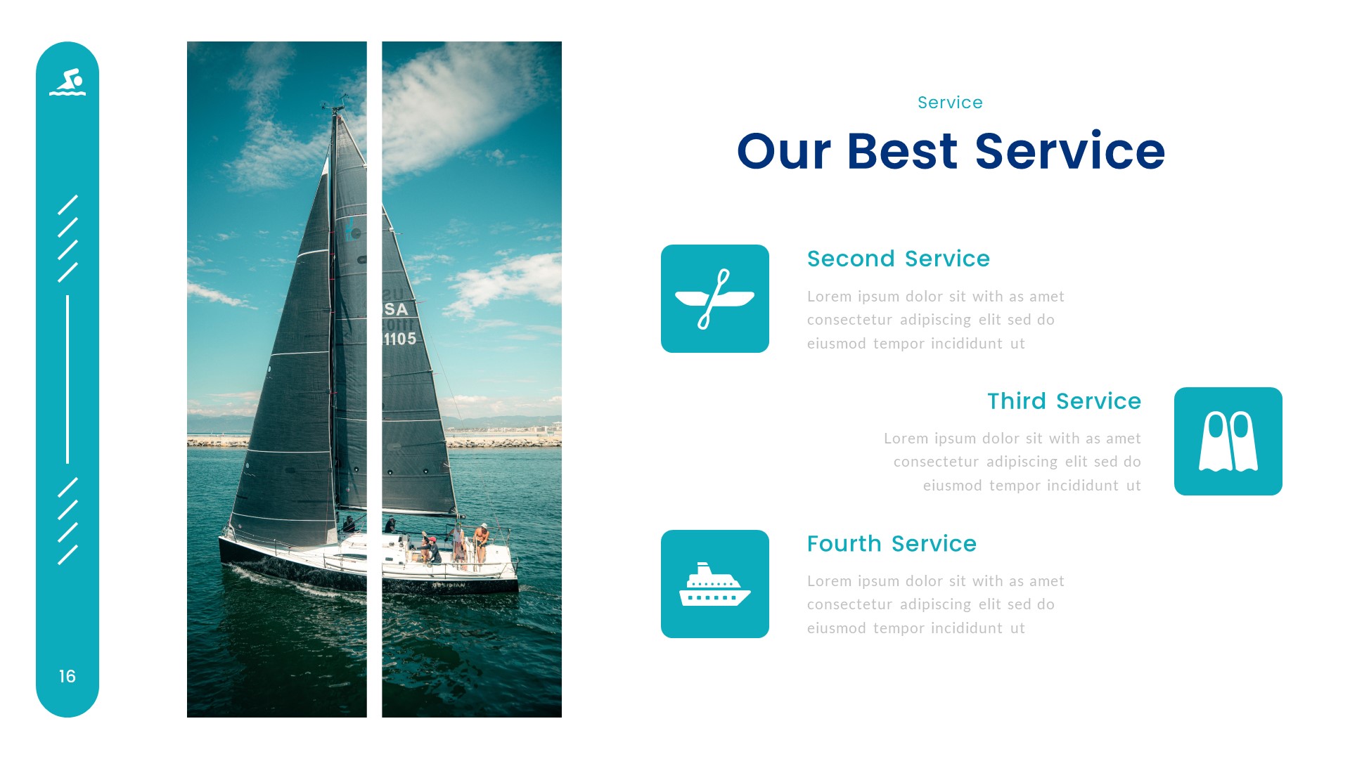 Delta - Ocean And Sea Presentation PowerPoint Template, Presentation ...