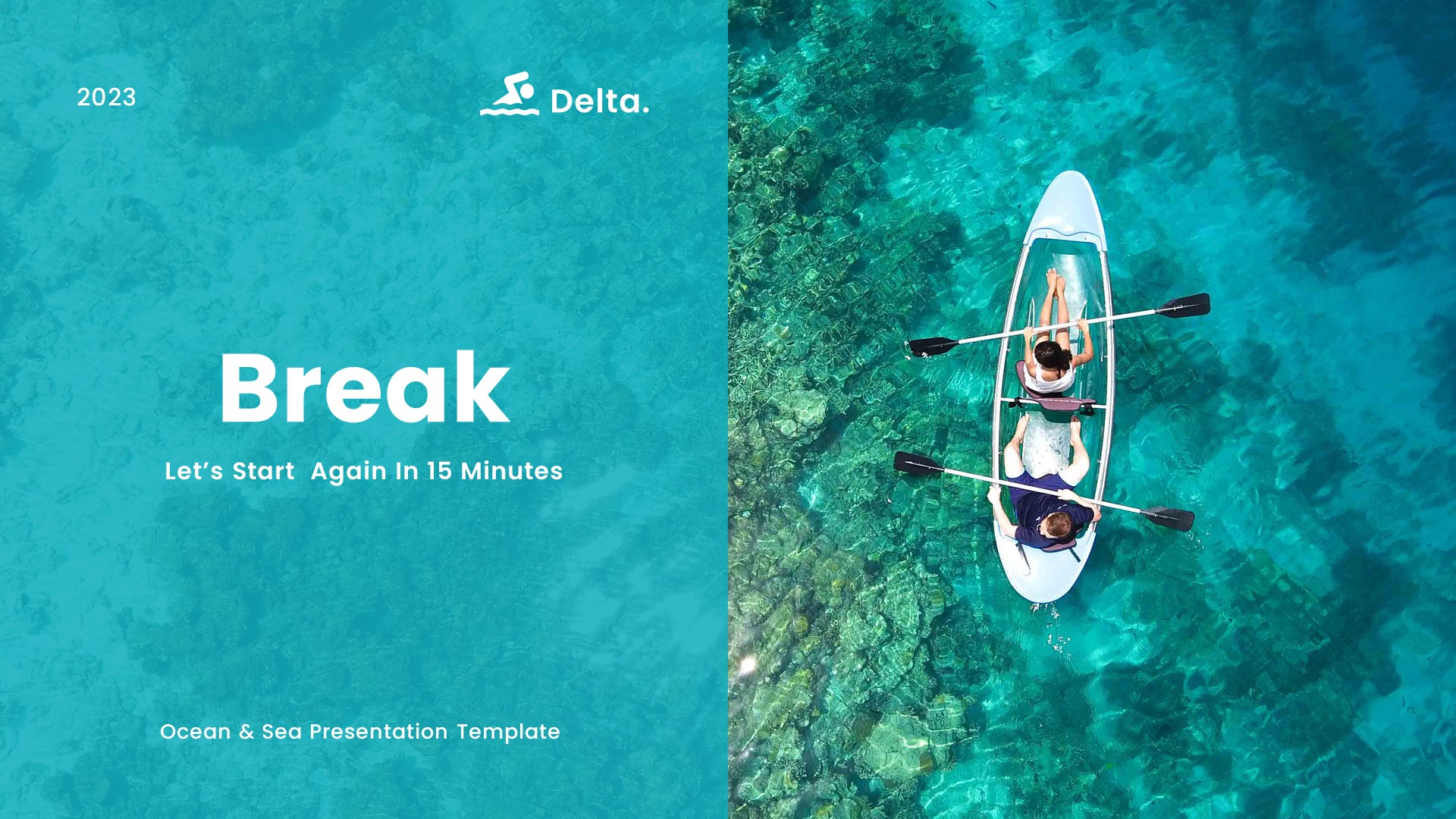 Delta - Ocean And Sea Presentation PowerPoint Template, Presentation ...