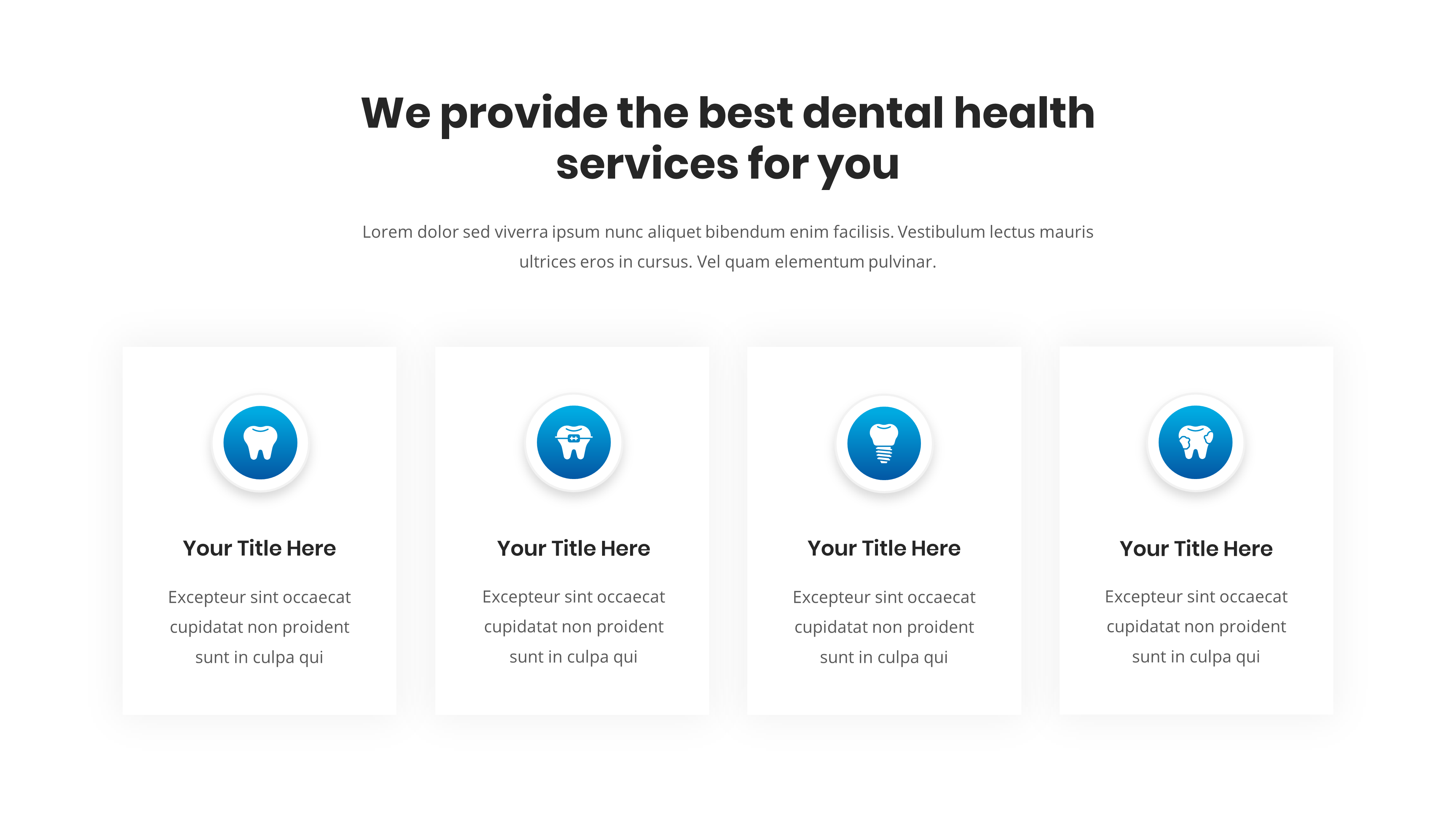 Dentalic - Dental Care & Health Powerpoint Template, Presentation Templates