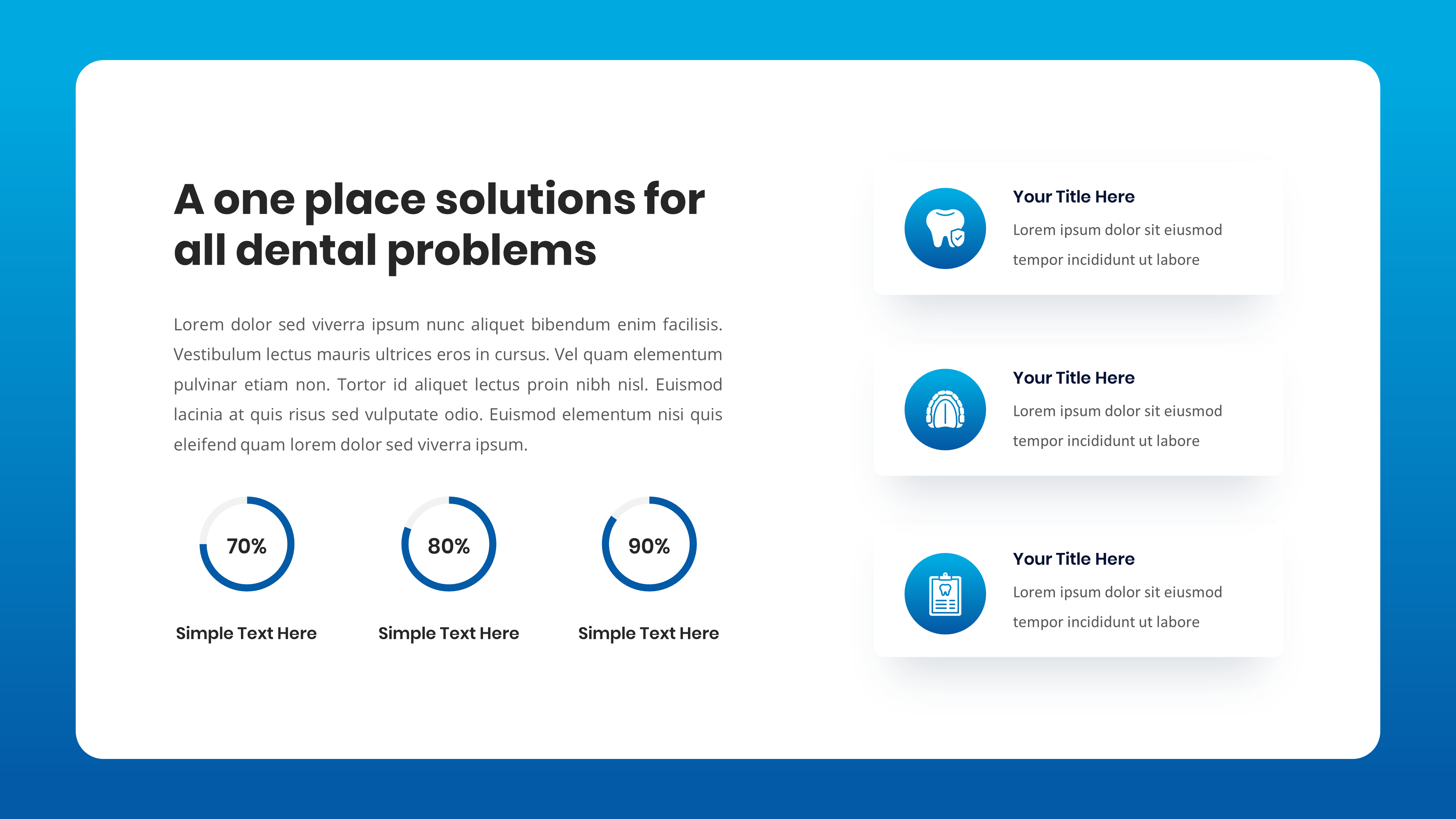 Dentalic - Dental Care & Health Powerpoint Template, Presentation Templates