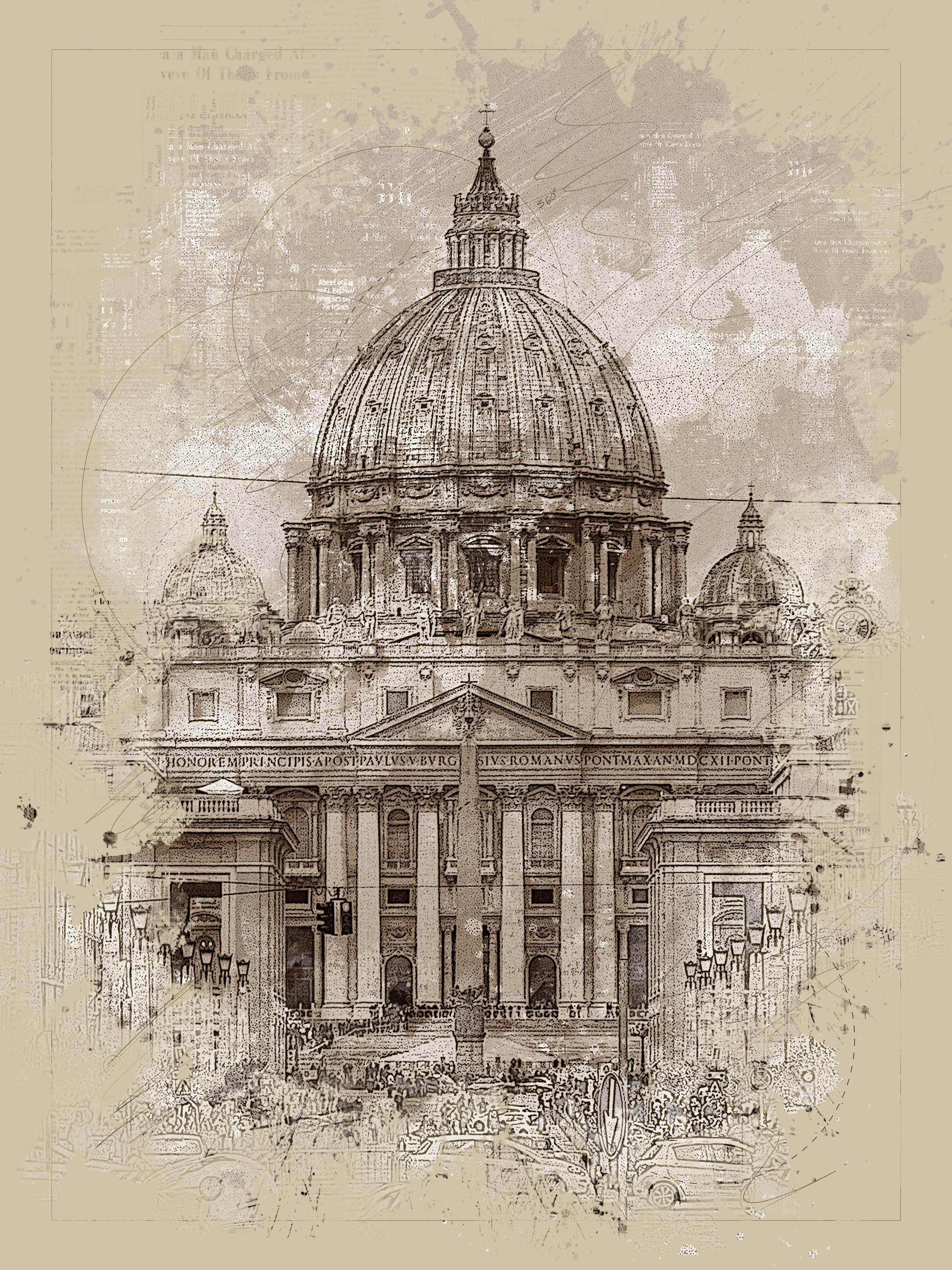 Architecture Sketch Photoshop Effect, Add-ons | GraphicRiver