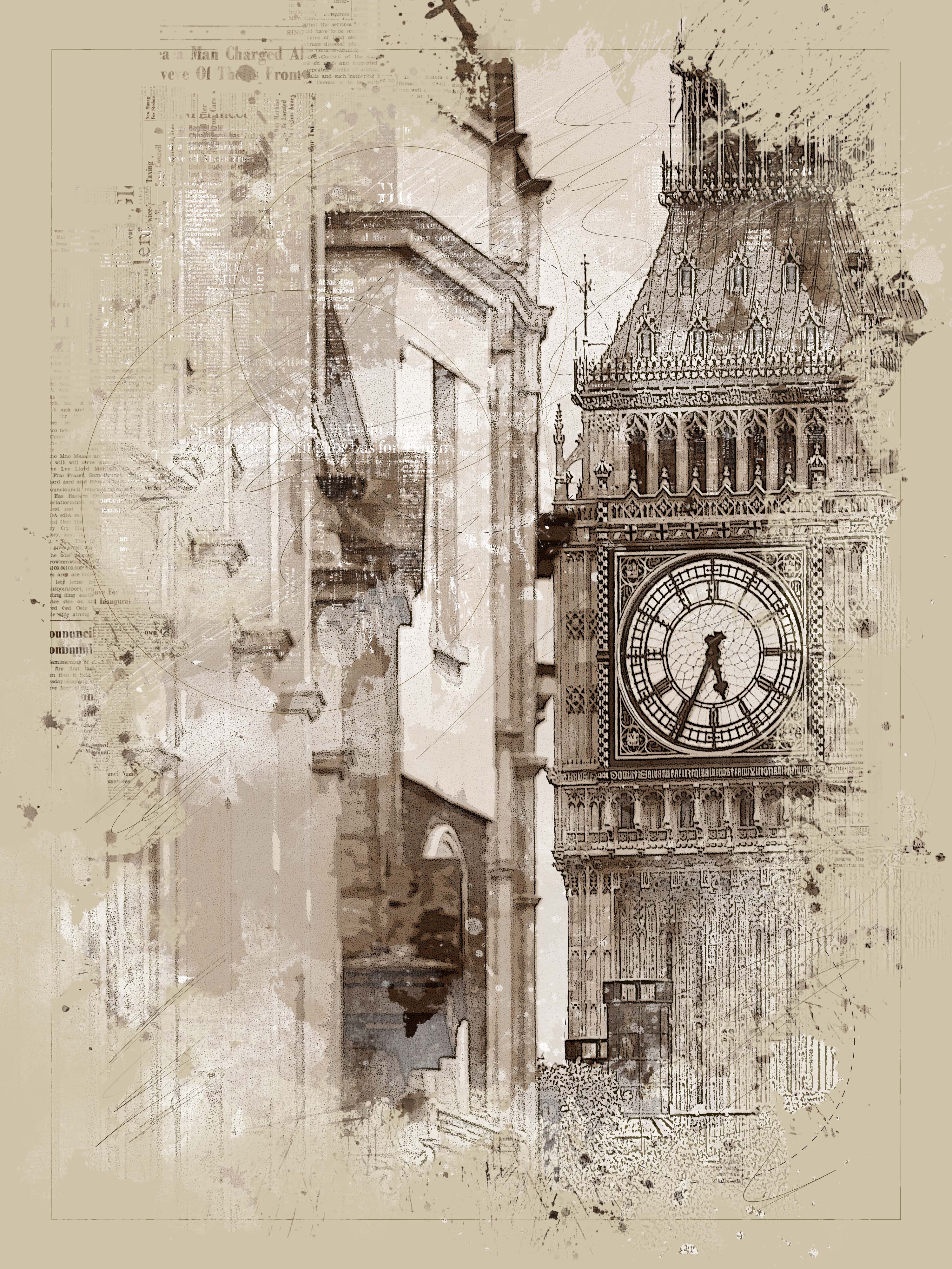 Architecture Sketch Photoshop Effect, Add-ons | GraphicRiver