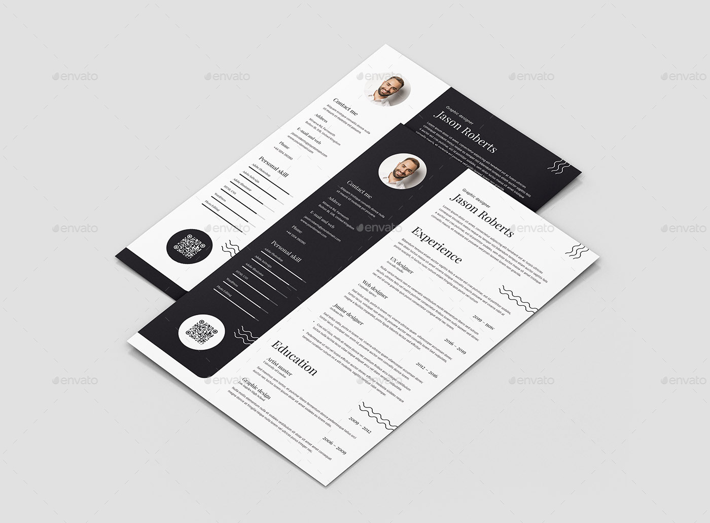 Designer Resume Flyer Template, Print Templates | GraphicRiver