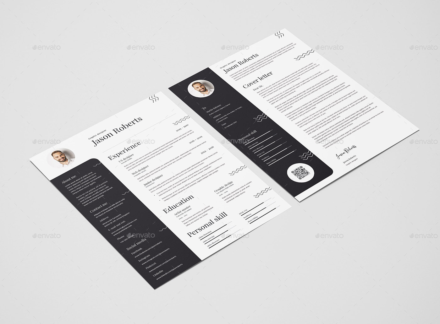 Designer Resume Flyer Template, Print Templates | GraphicRiver