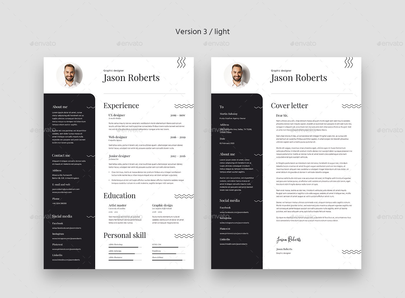 Designer Resume Flyer Template, Print Templates | GraphicRiver