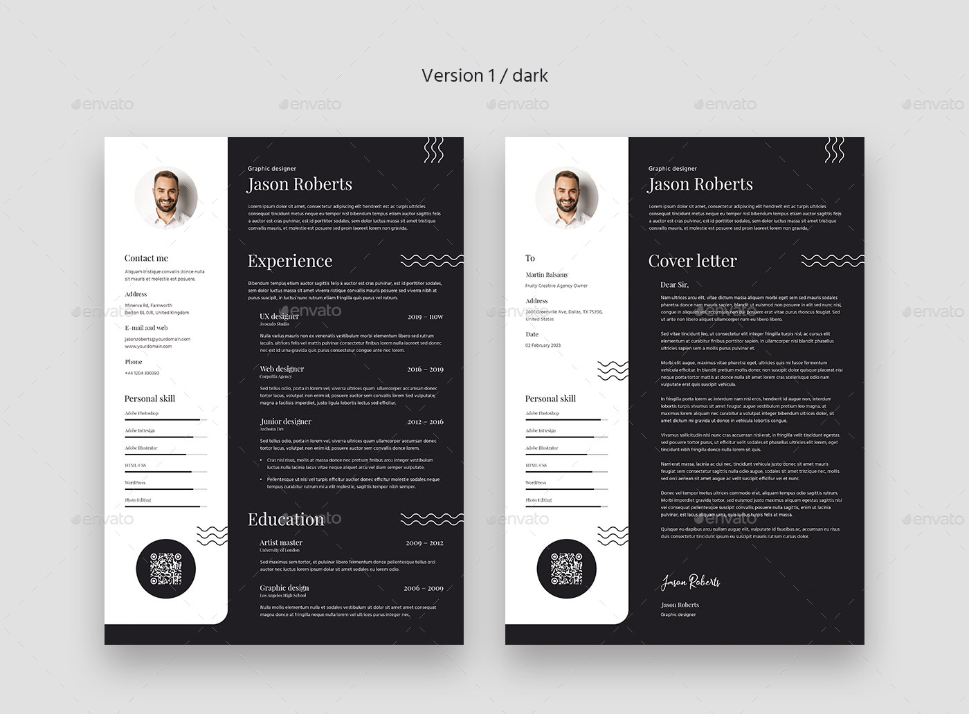 Designer Resume Flyer Template, Print Templates | GraphicRiver