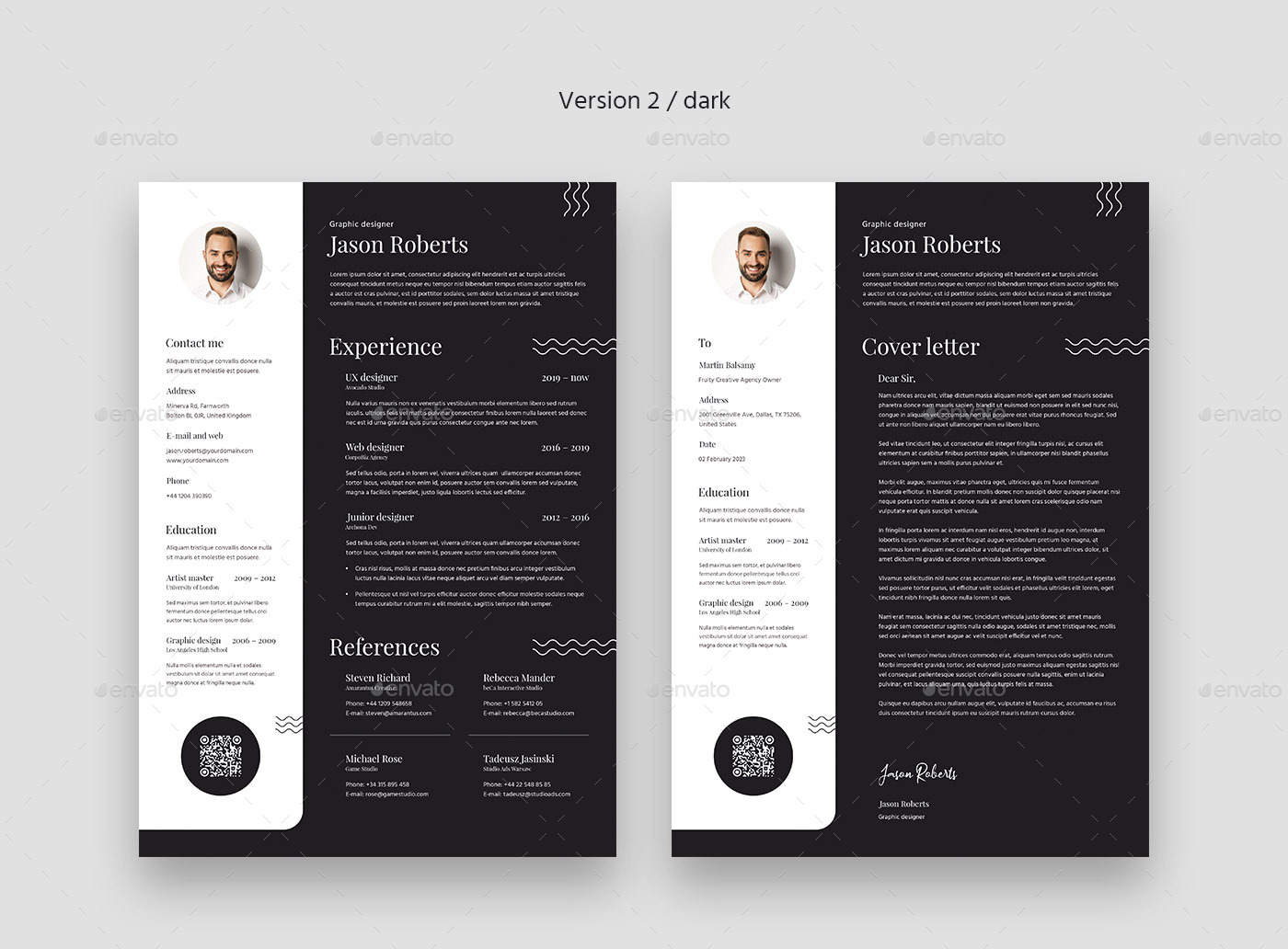 Designer Resume Flyer Template, Print Templates | GraphicRiver