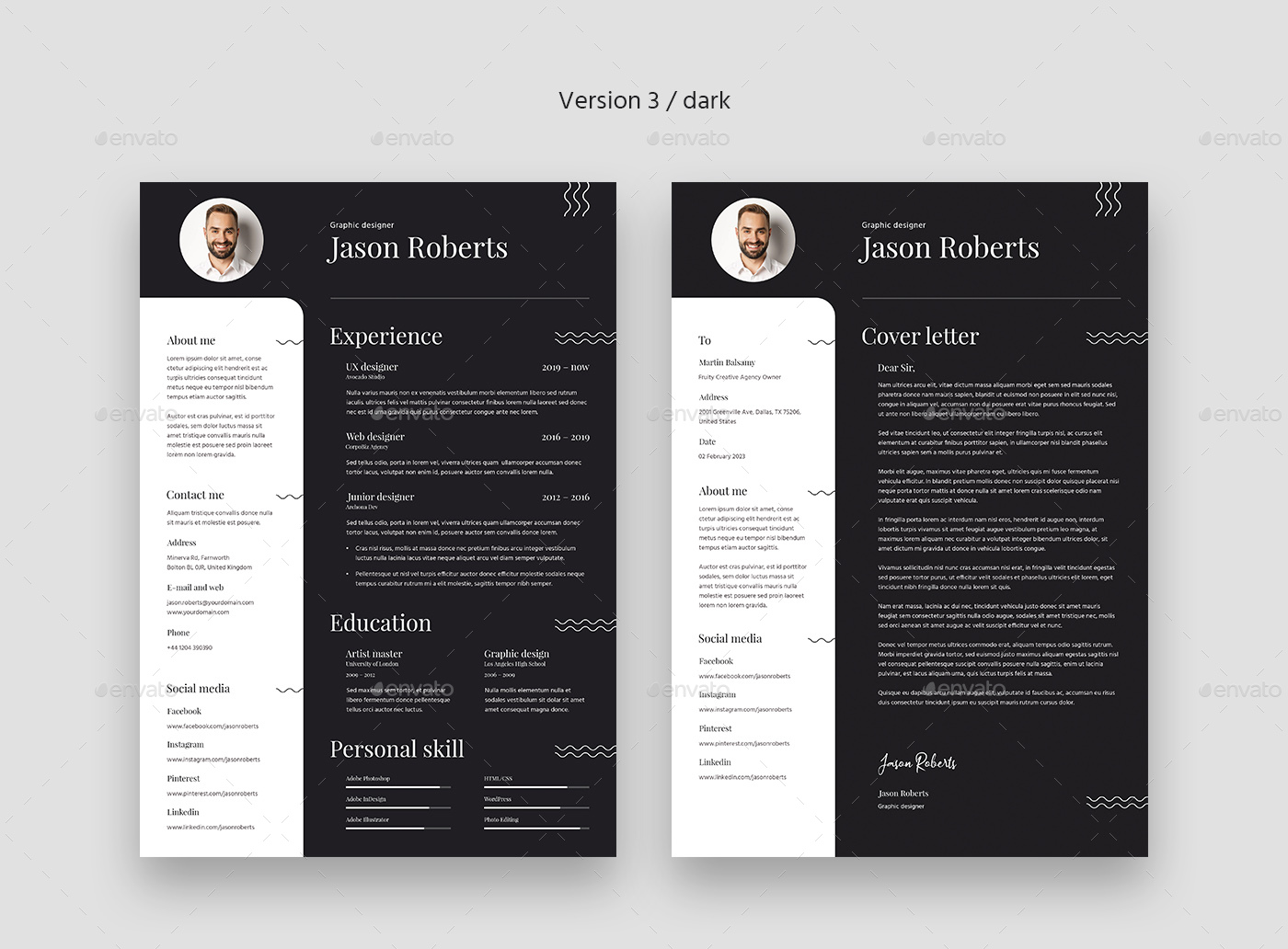 Designer Resume Flyer Template, Print Templates | GraphicRiver